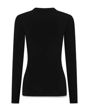 Rabanne Long Sleeve Crewneck Top