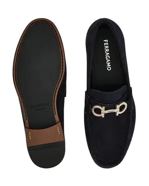 FERRAGAMO Gancini Horsebit Loafers