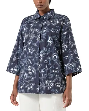 Marina Rinaldi Mrsfaro Shirt - Navy