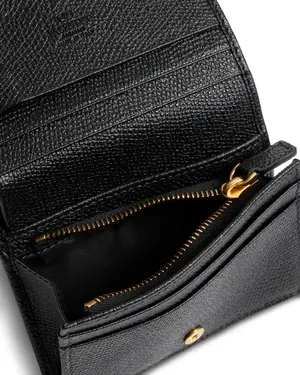 Valentino Garavani Vlogo Leather Bifold Wallet