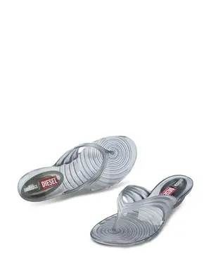 Melissa X Diesel Flip Flop Sandals - Transparent