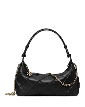 Tory Burch Fleming Mini Crossbody Bag - Black