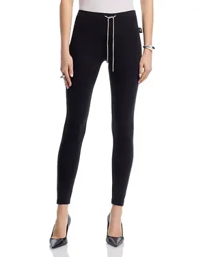 AREA Brunch Capri Pants - Black