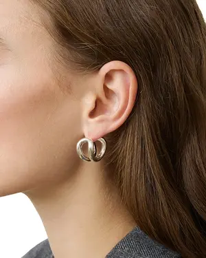 Lié Studio Steffie Openwork Hoop Earrings
