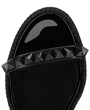 CHRISTIAN LOUBOUTIN Pyraclou 60mm Studded Espadrille Sandals