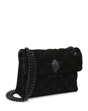 Kurt Geiger Kensington Drench Mini Suede Crossbody Bag
