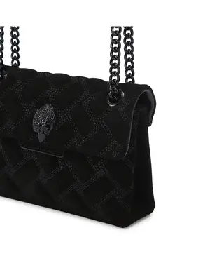 Kurt Geiger Kensington Drench Mini Suede Crossbody Bag
