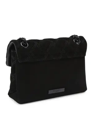 Kurt Geiger Kensington Drench Mini Suede Crossbody Bag