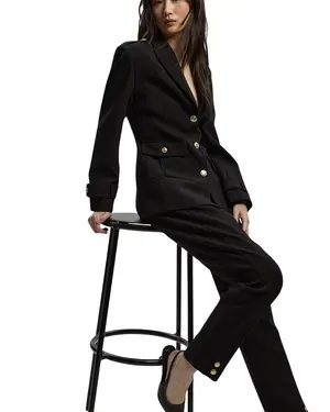 Karen Millen Military Straight Leg Trousers