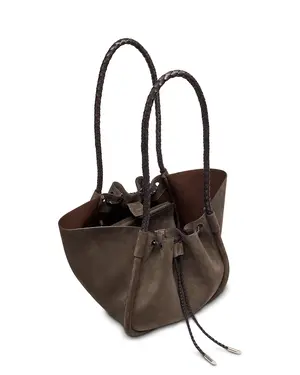 Proenza Schouler Chelsea Large Ruched Suede Tote Bag