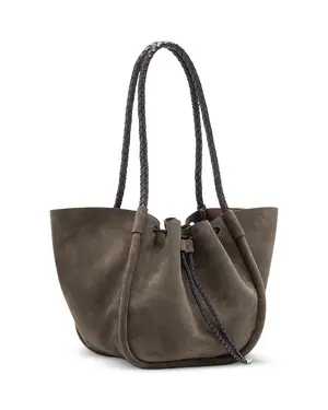Proenza Schouler Chelsea Large Ruched Suede Tote Bag