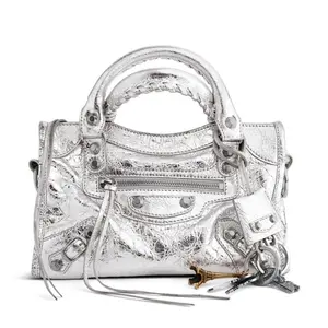 Balenciaga Le City Charm Eiffel Metallized
