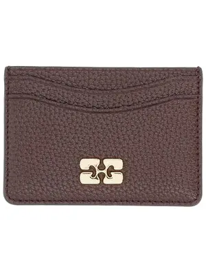GANNI Ganni "Bou" Cardholder Brown