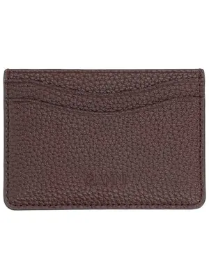 GANNI Bou" Cardholder - Brown