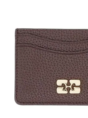 GANNI Bou" Cardholder - Brown