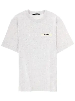 Jacquemus T-shirt "gros Grain - Grey
