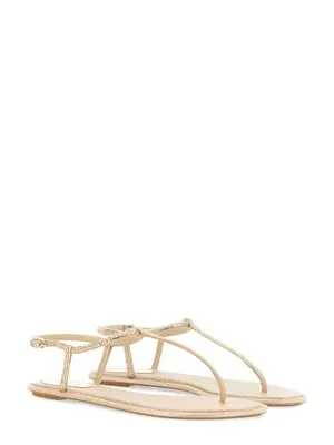 Rene Caovilla Diana Sandals - Nude