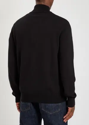 Emporio Armani Embroidered Logo High-neck Jumper