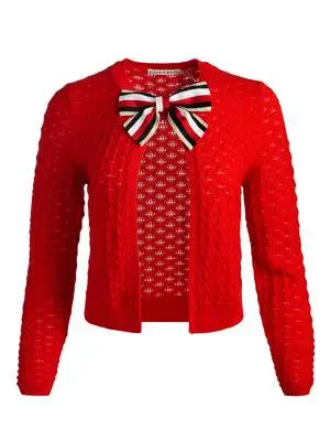 Alice + Olivia Dollie Open Front Cardigan