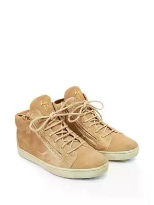GIUSEPPE ZANOTTI Kriss Calf-hair Sneakers