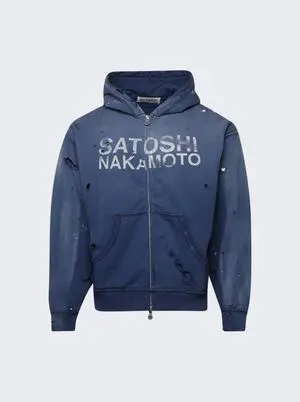 SATOSHI NAKAMOTO Luke Fleece Hoodie