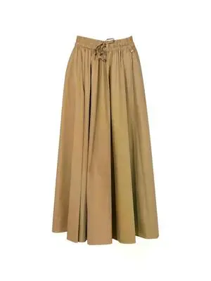 Herno Drawstring Flared Maxi Skirt