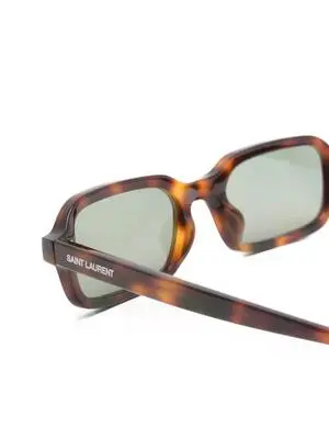 Saint Laurent Rectangle Frame Sunglasses