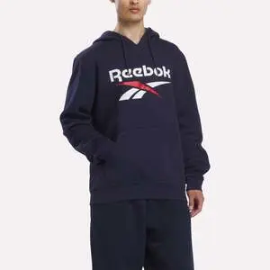 REEBOK Logo Hoodie - Vector Navy