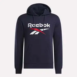 REEBOK Logo Hoodie - Vector Navy
