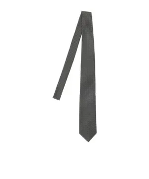 TOM FORD Pointed-tip Tie - Black