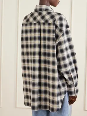 Attico Plaid Shirt