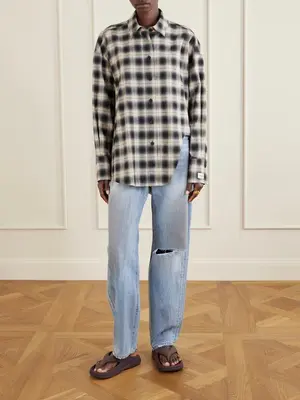 Attico Plaid Shirt