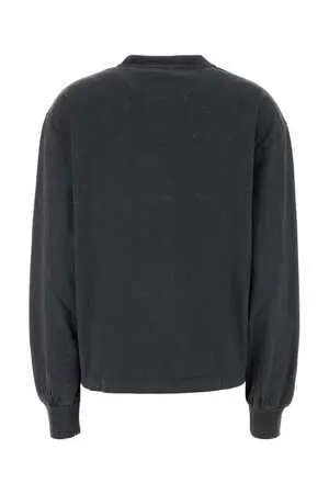 GANNI Logo Tiger T-shirt - Phantom Black