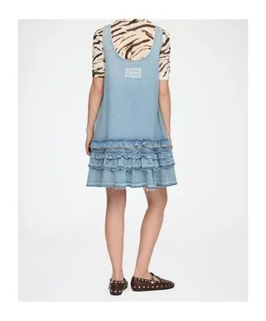 GANNI Dress In Lightweight Denim