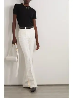 Theory Short-sleeved Cashmere Sweater