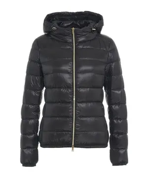 Herno Long-sleeved Down Jacket - Black
