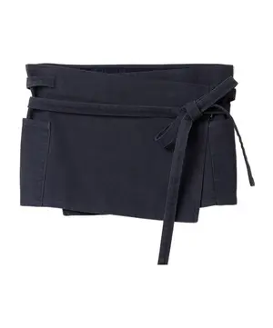 Miu Miu Garment-dyed Gabardine Mini Skirt