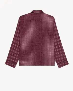 Saint Laurent Geometric-print Pajama Shirt