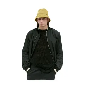 Dries Van Noten Stitch Detail Bucket Hat - Black