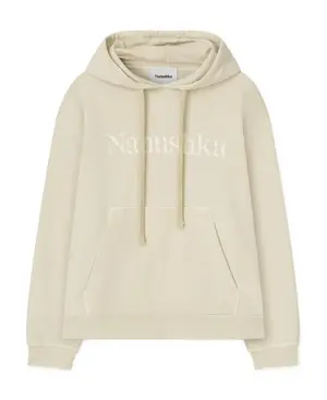 Nanushka Logo Embroidered Drawstring Hoodie - No