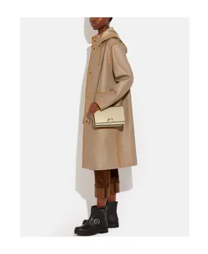 COACH Bandit Logo Plaque Shoulder Bag
