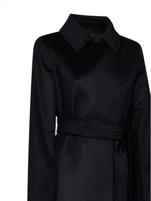 Max Mara Collared Belted Coat