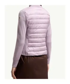 Moncler Padded Wool Zip-up Cardigan