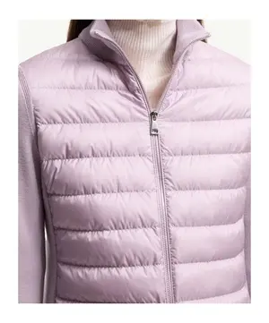 Moncler Padded Wool Zip-up Cardigan