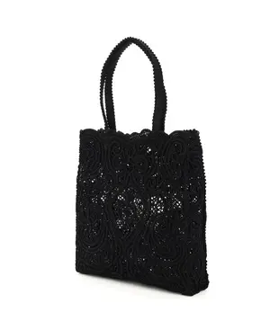 Dolce & Gabbana Medium Beatrice Cordonetto Lace Shopper