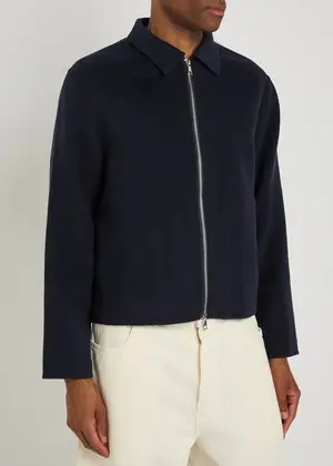 Officine Générale Mazir Wool Bomber Jacket