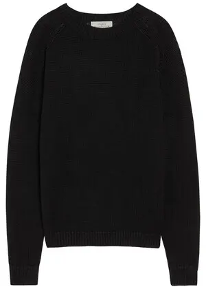 Studio Nicholson Linen-knit Jumper - Black
