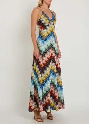 Missoni Patterned Lace Maxi Dress