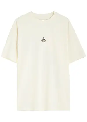 REPRESENT 247 Motion Logo Stretch-cotton T-shirt - White
