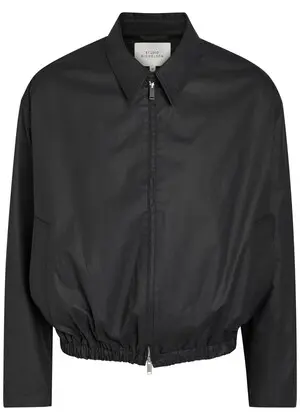 Studio Nicholson Waxed Cotton Jacket - Black